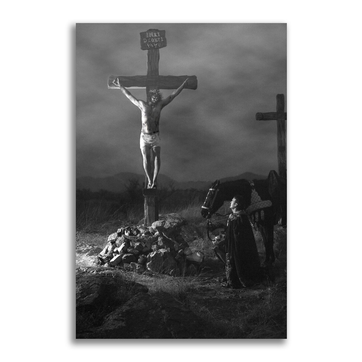 Jesus Crucifixion Artwork "Confession" | Reflections of Christ ...