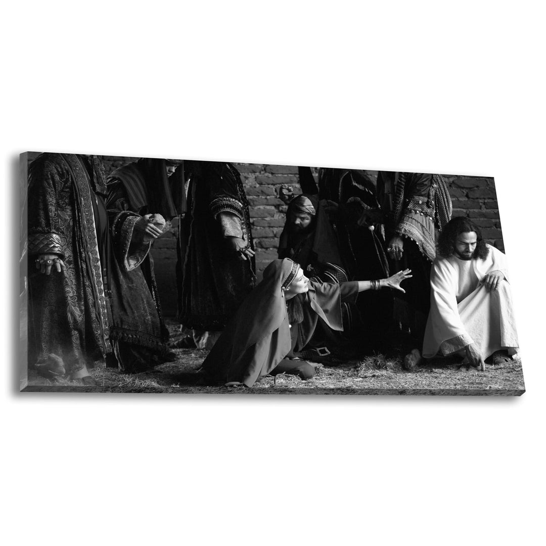 First Stone: Pictures of Forgiveness With Jesus Art | Reflections of ...